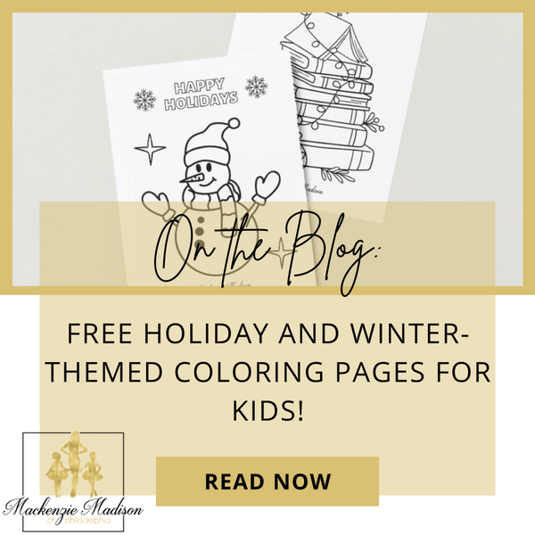 Free Holiday and Winter-Themed Coloring Pages for Kids - Mackenzie ...