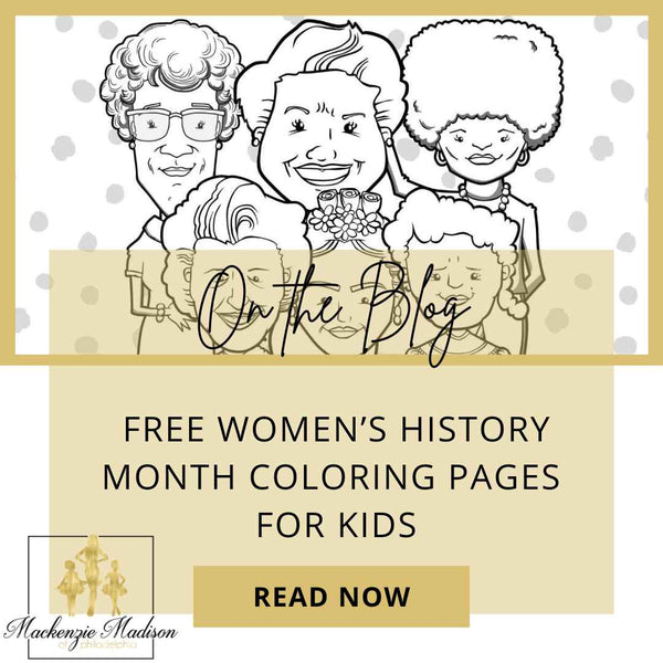 women's history month coloring pages printable
