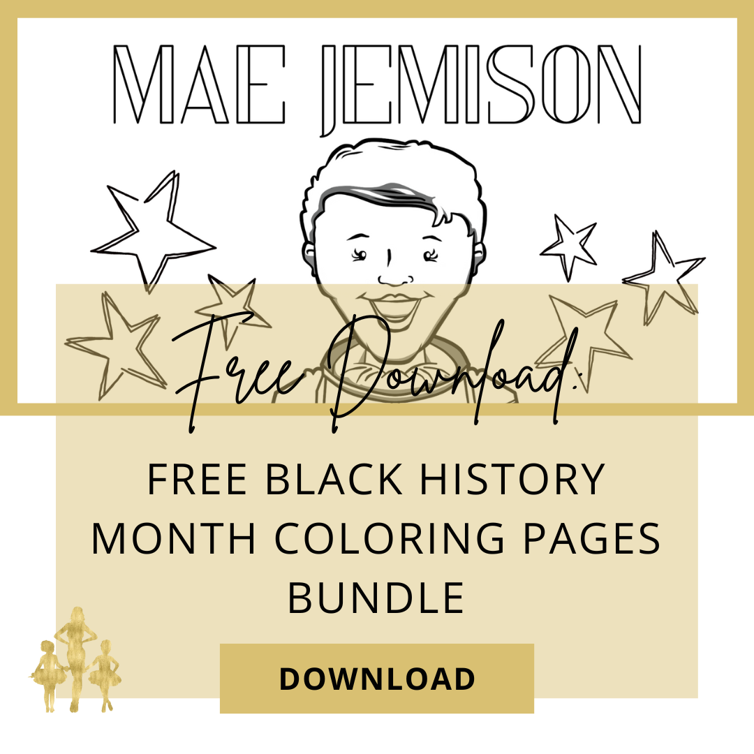 coloring pages of mae jemison