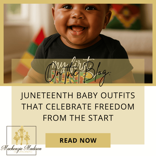 Juneteenth Baby Outfit – My First Juneteenth Bodysuit - Mackenzie ...