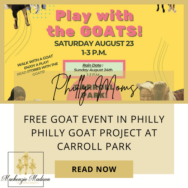 Free Goat Event in Philly | Philly Goat Project at Carroll Park ...