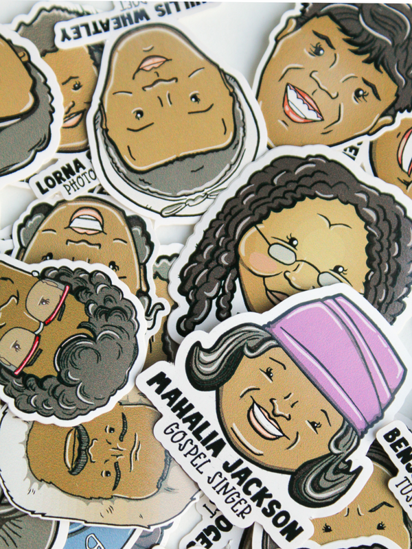 Black History Month Stickers | Mackenzie Madison of Philadelphia